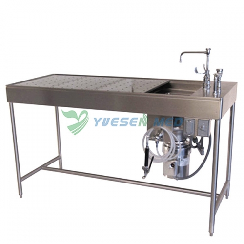 Durable in use Stainless Steel Necropsy table YSSJ-01