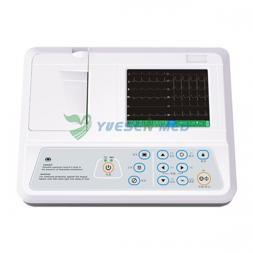 Portable 3 lead ecg machine sale