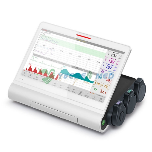 Edan F15 Medical Fetal and Maternal Monitor with 15 Inch Foldable Color ...