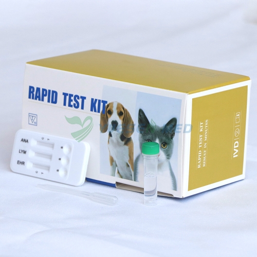 YSENMED Veterinary Rapid Test Strips ANA Ab Canine Anaplasma Antibody ...